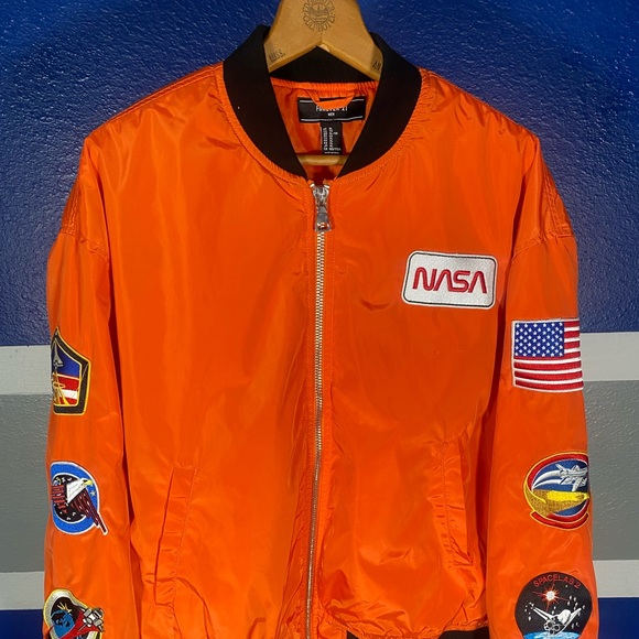 Astronaut Orange Flight Jacket